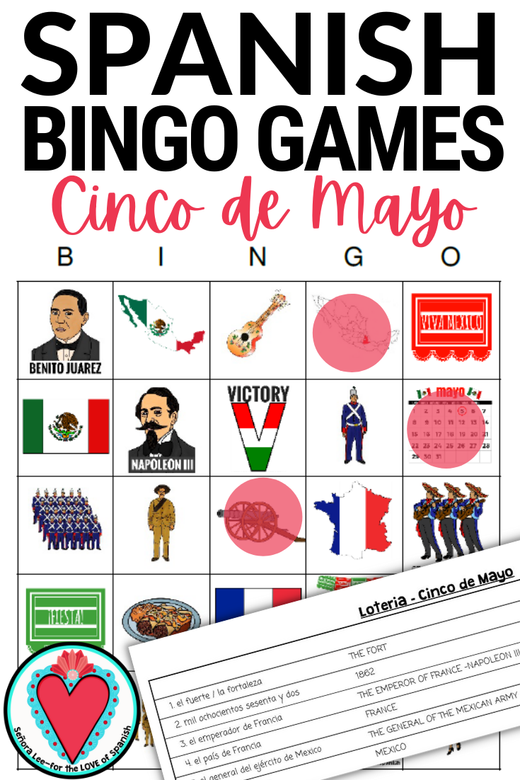 Cinco de Mayo Video and Activities for Spanish class