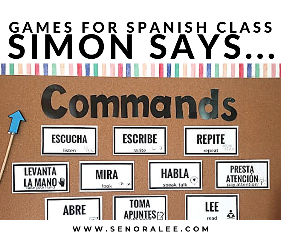 Games for Spanish Class | Learn Basic Commands with Simon Says