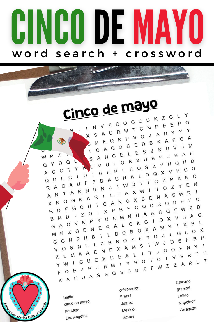 Cinco de Mayo Video and Activities for Spanish class