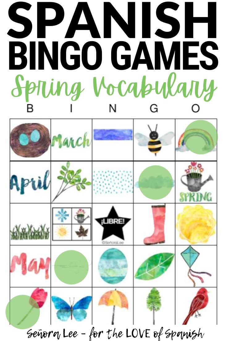 Spanish Spring Activities for Spanish Class