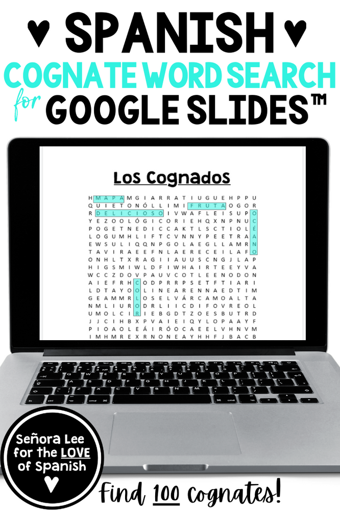 Spanish Cognates - Activities for the First Day of Spanish Class