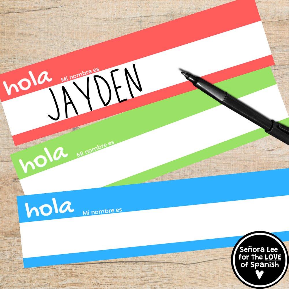 Back to School Spanish Activities