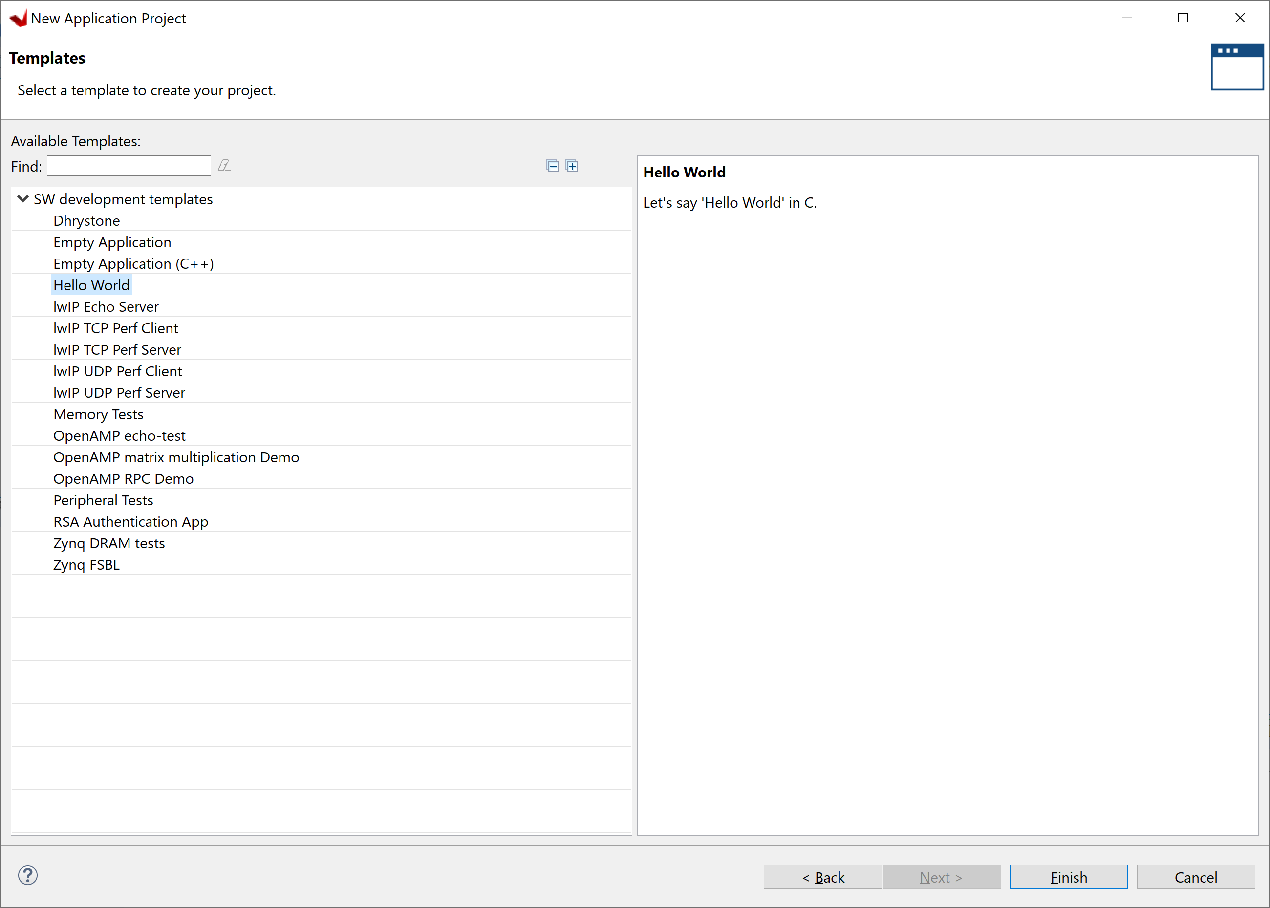 MicroZed Chronicles: MicroZed and Back Where We Started (Part Two, Creating Hello World)