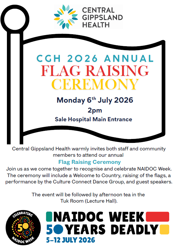 CGH NAIDOC Week Annual Flag Raising Ceremony 2026