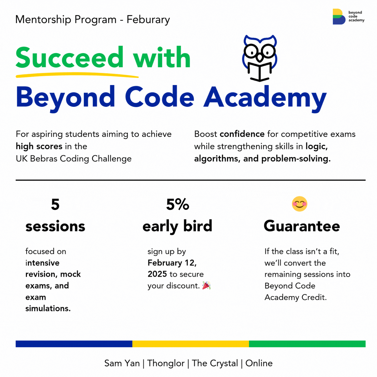 UK Bebras Coding Challenge Mentorship Program