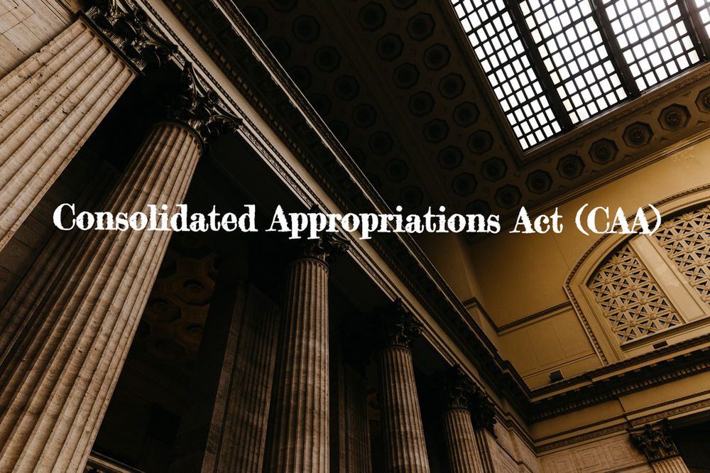 The Rundown on the Consolidated Appropriations Act (CAA) of 2021