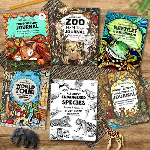 PDF Animal Bundle #1 (Print-at-Home) | Thinking Tree Books
