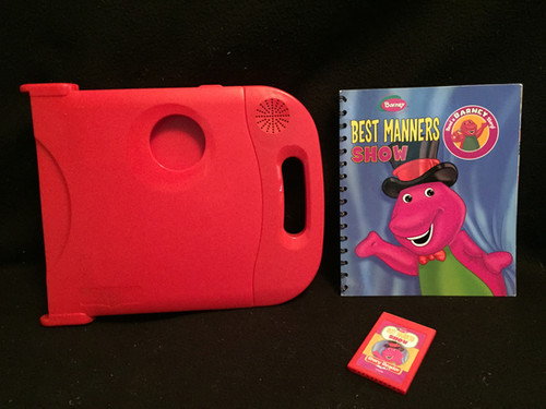 Story Reader Barney interactive books | kidsheaveninlisle