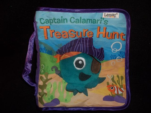Lamaze Captain Calamari's Treasure Hunt Soft Book | kidsheaveninlisle
