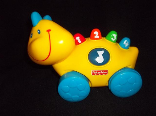 Fisher Price Smartronics Roll Along Pals: Lil Dino | kidsheaveninlisle