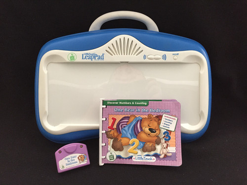 LeapPad Learning System with book/cartridge BLUE | kidsheaveninlisle