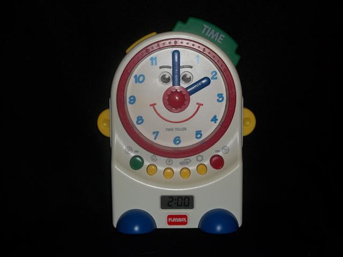 Playskool Teachin' Time Talking Clock Toy | kidsheaveninlisle