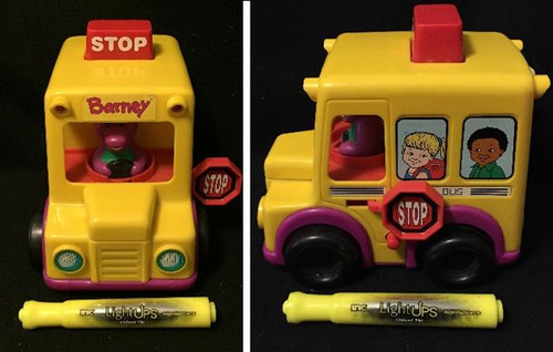 Barney School Bus Press N Go | kidsheaveninlisle