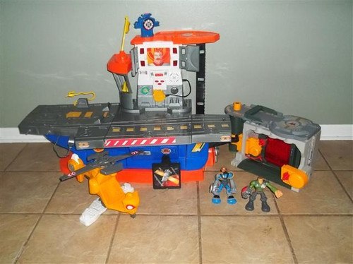 Rescue Heroes Fisher Price Command Center Lot | kidsheaveninlisle