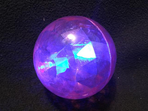 Super Sized 4" Blue/Red Flashing LED Bounce Ball | kidsheaveninlisle