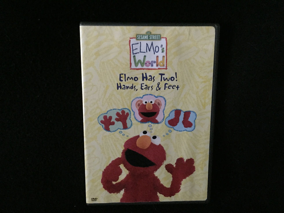 Elmo's World: Elmo Has Two! Hands, Ears & Feet DVD | kidsheaveninlisle Elmo's World: Elmo Has Two! Hands, Ears & Feet DVD | kidsheaveninlisle