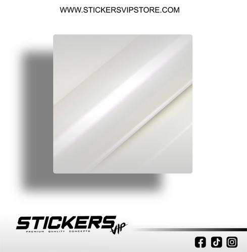 WRAP BLANCO PERLA ROSA | Stickers VIP