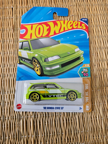 90 Honda Civic EF Green 28/250 | SlamWheels.com