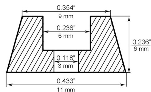 4 Pack 11x6x6mm | Petyk Customs