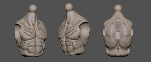 Mythic Legions 1.0 Scarred Torso | Paul's Customs