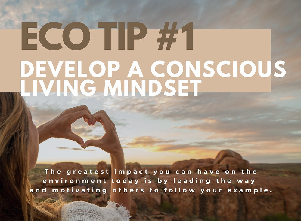 Eco Tip #1: Develop a Conscious Living Mindset