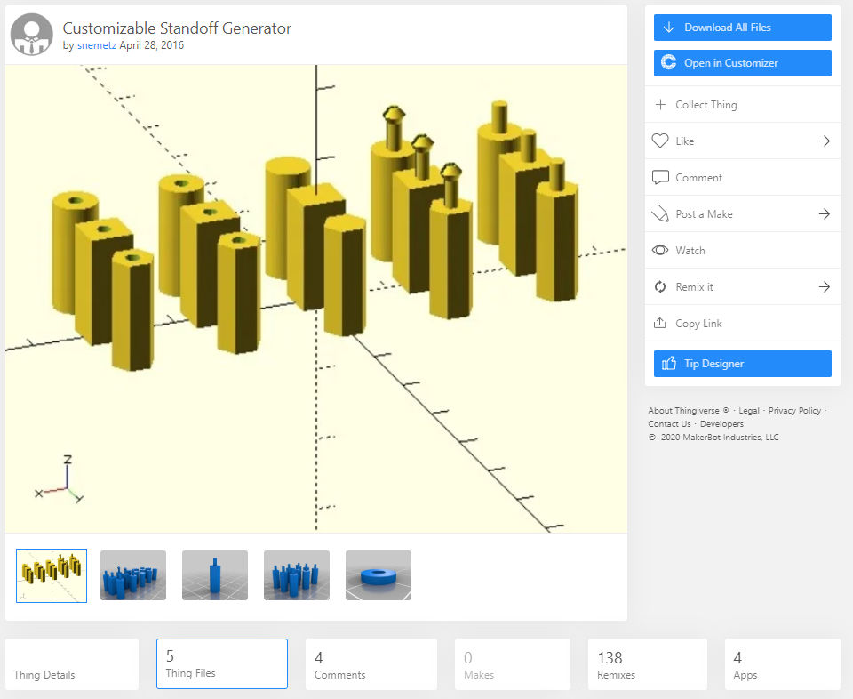 Using OpenSCAD to 3D print customizable parts - a very brief tutorial ...