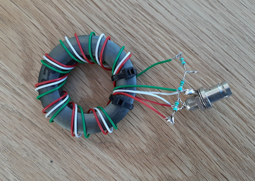 Balun/Unun 1/9 ==> 50/450 Ohms.