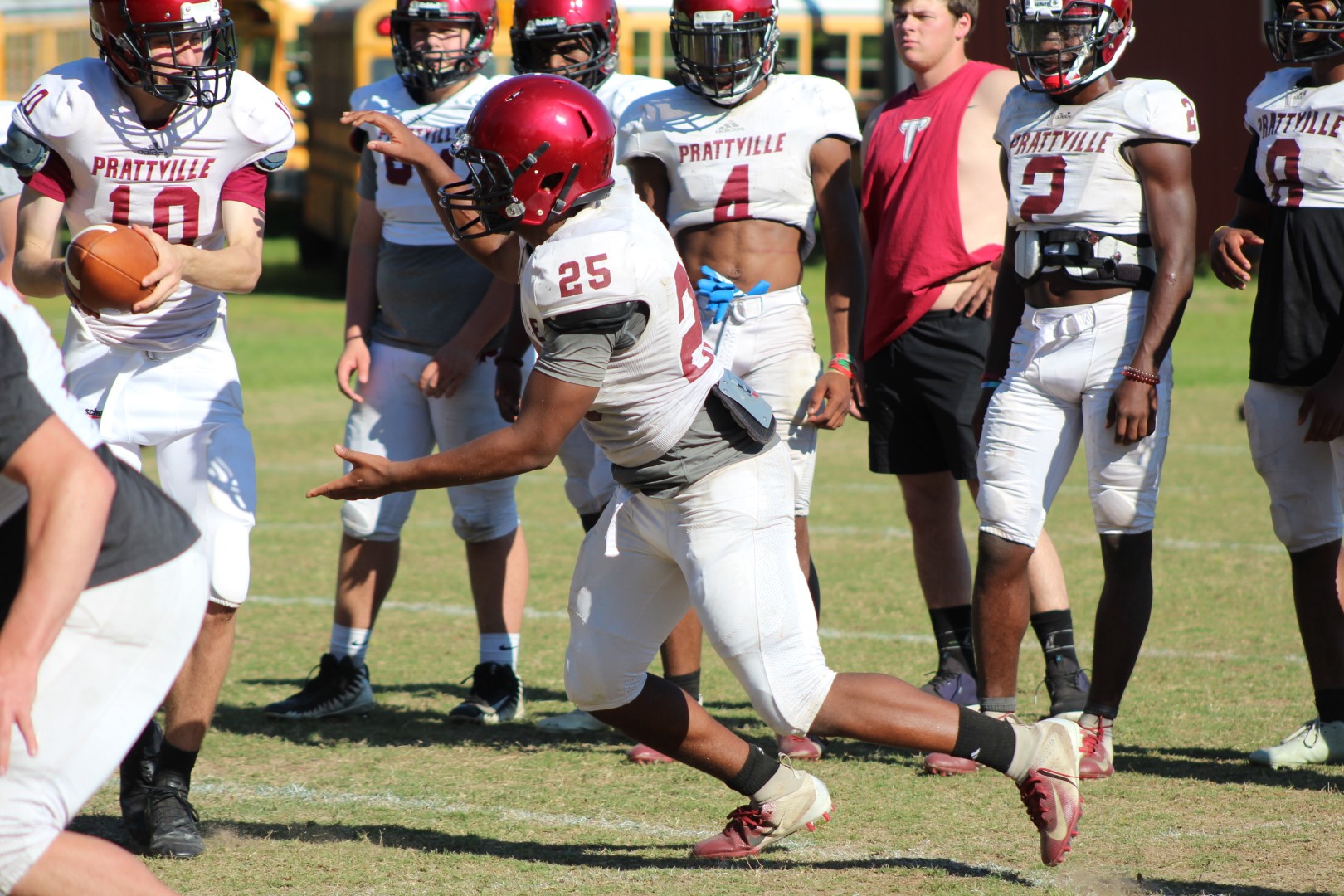 Spring Practice begins for the Prattville Lions