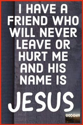 Jesus My Friend Wallpaper