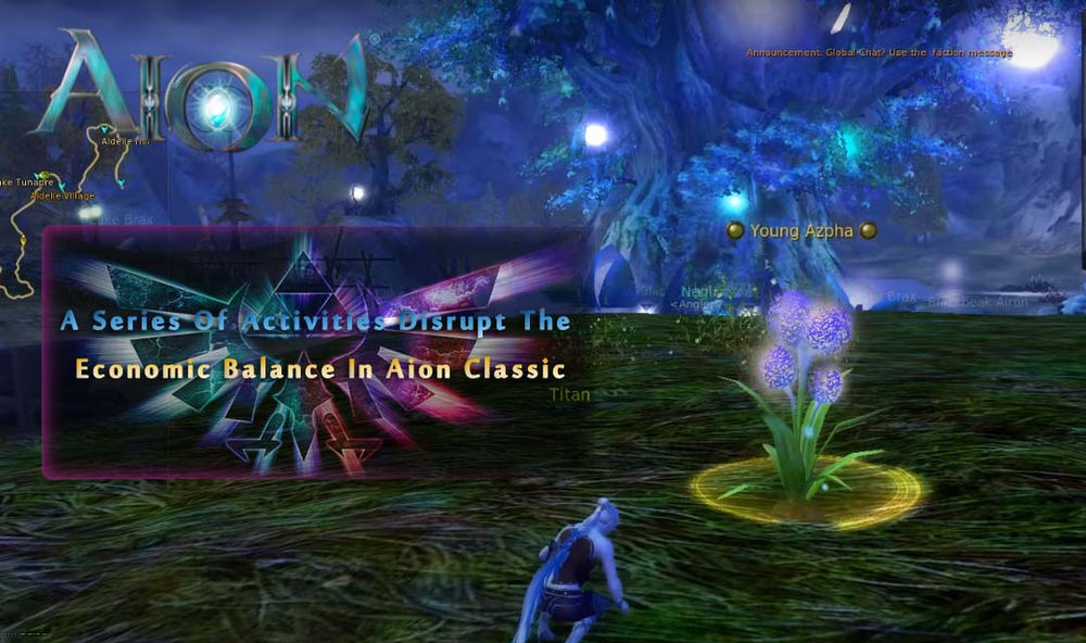 A Series Of Activities Disrupt The Economic Balance In Aion Classic | concon