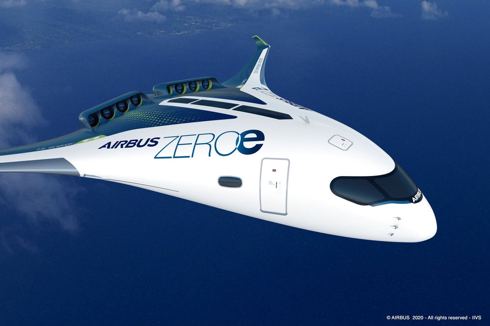 Airbus Unveils Zero-Emission Concept Aircraft