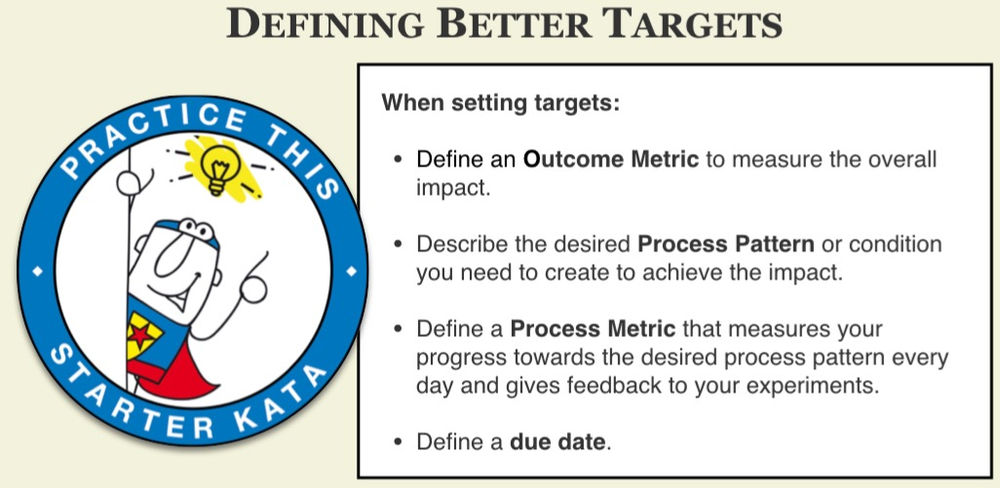 How to Define Good Targets