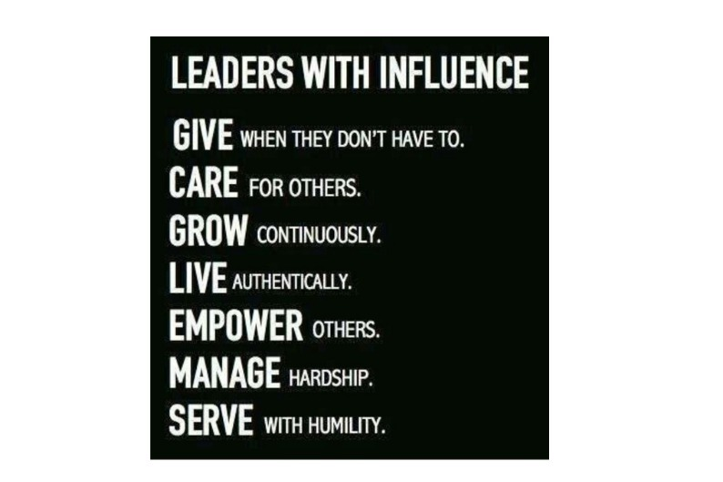 Leaders With Influence...
