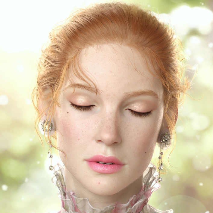 Model a serene female portrait in Maya - 3DTotal, Oct 2019