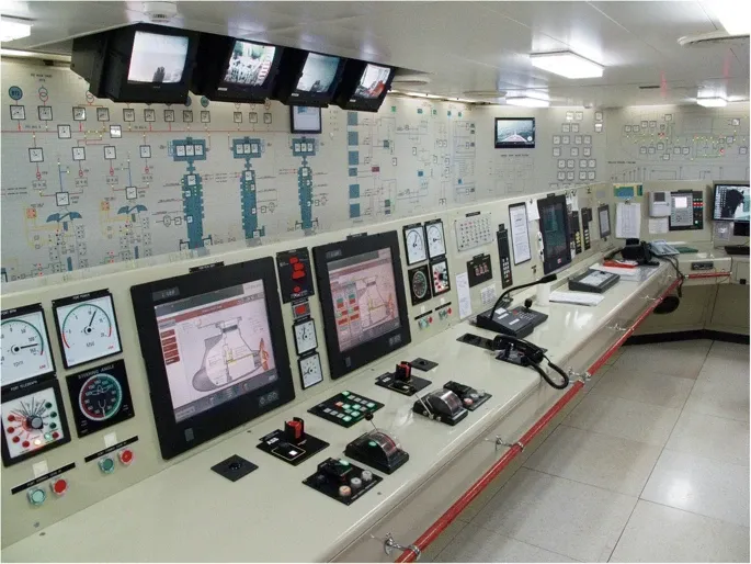 Technology in ships engine room