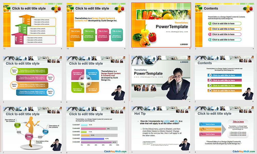 Download Mẫu Powerpoint Template Free Đẹp - Phần 03 | Cách Hay Nhất