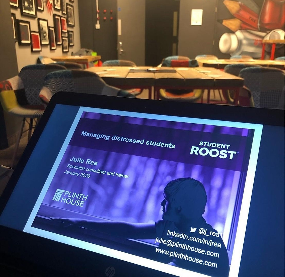 Staff training: Student Roost