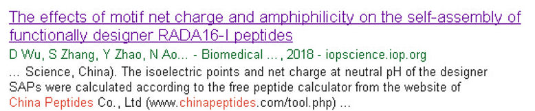 The effects of motif net charge and amphiphilicity on the self-assembly ...