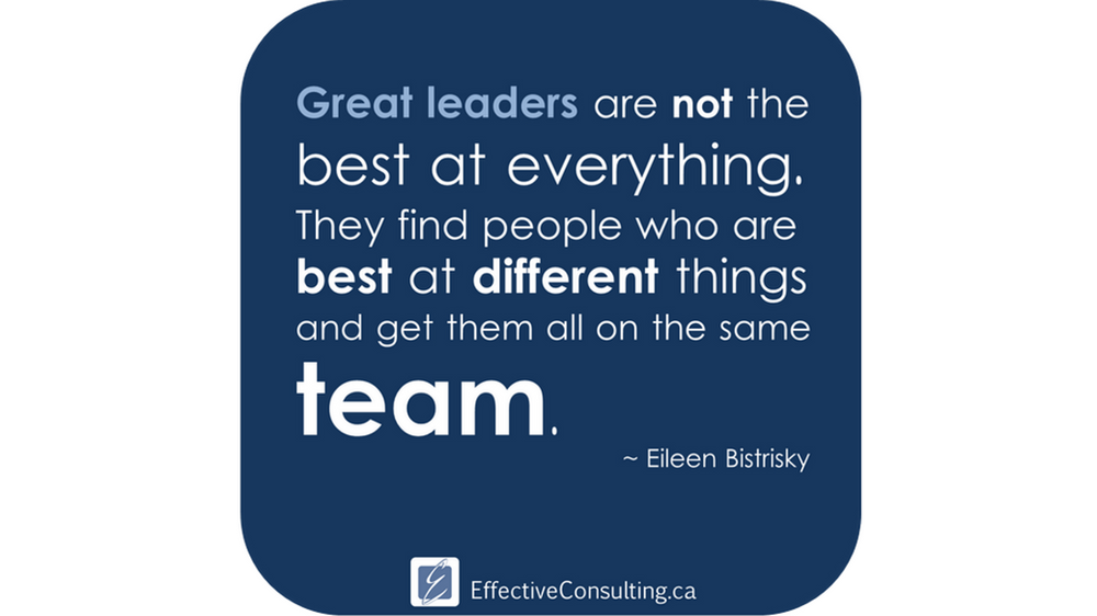 Great Leaders are Not The Best At Everything