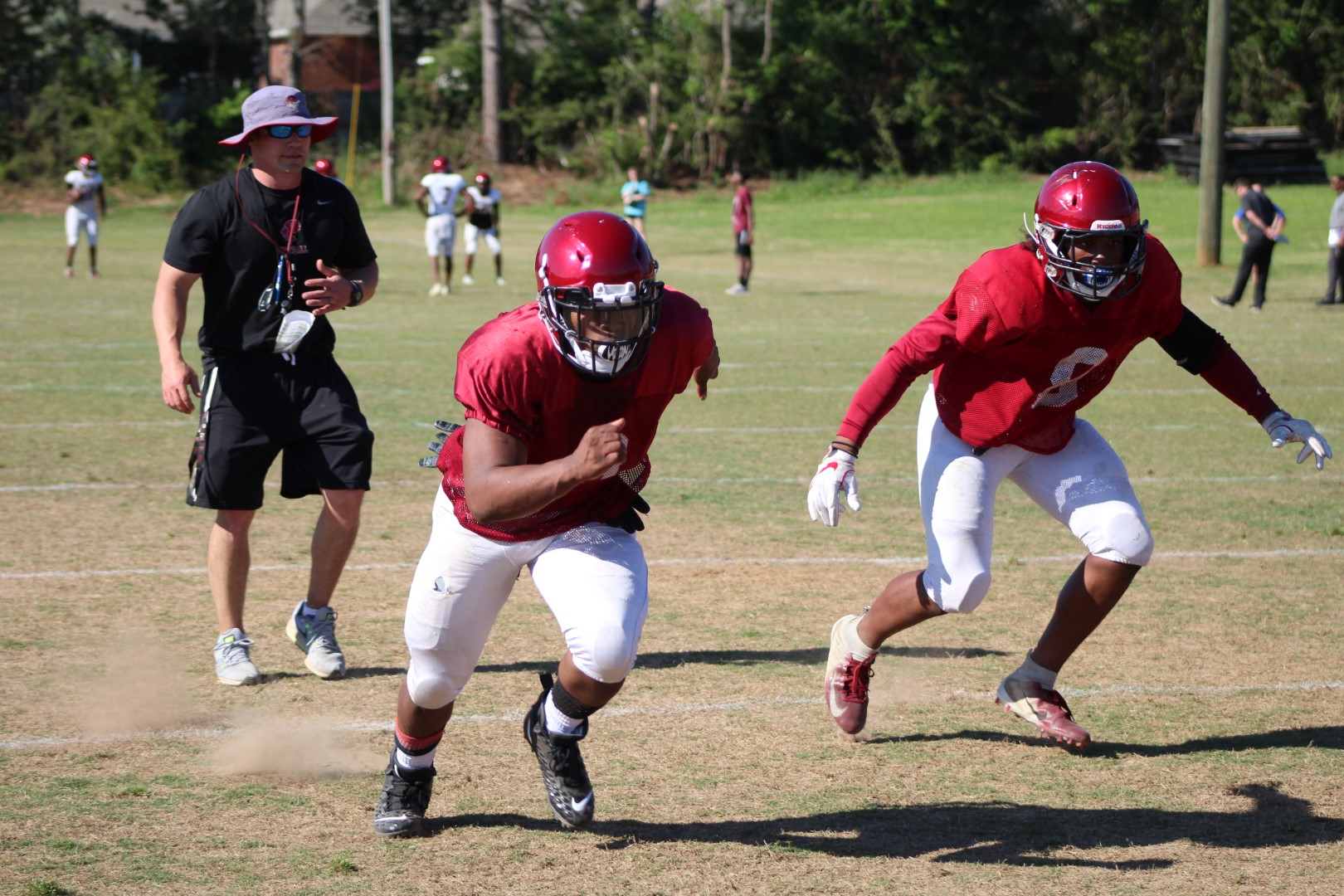 Spring Practice begins for the Prattville Lions