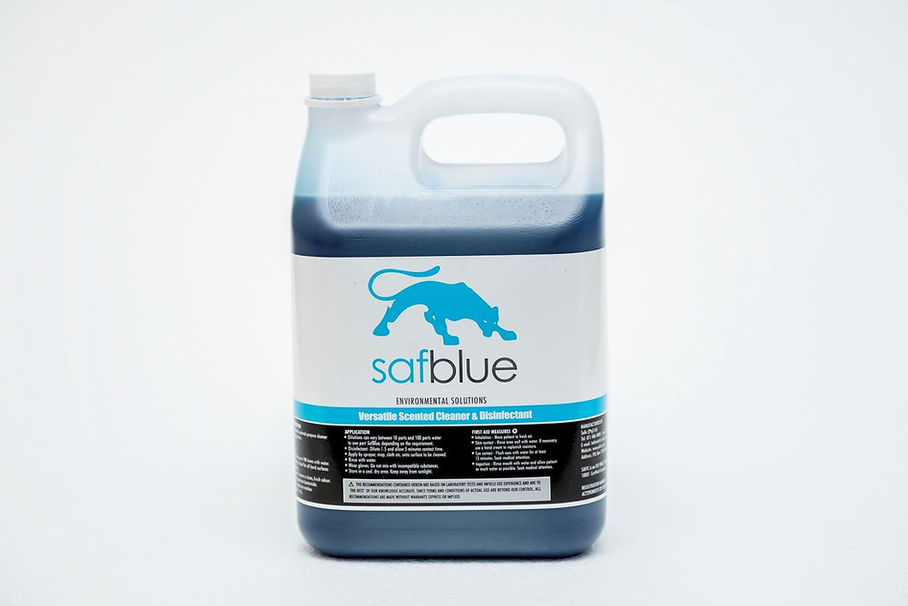 Saf Blue - Floor and hard surface cleaning and disinfecting