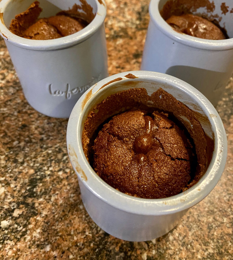 Fondant-croquant au chocolat