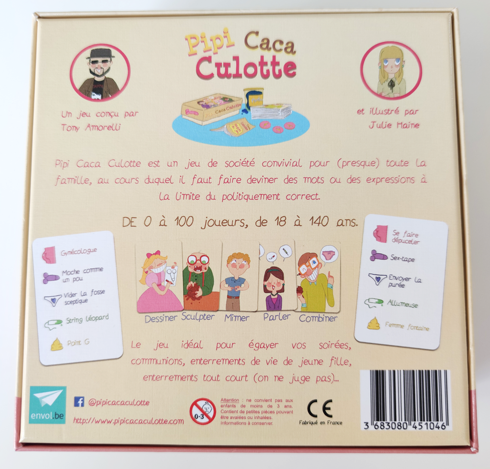 [ JEU D'AMBIANCE ] Pipi Caca Culotte