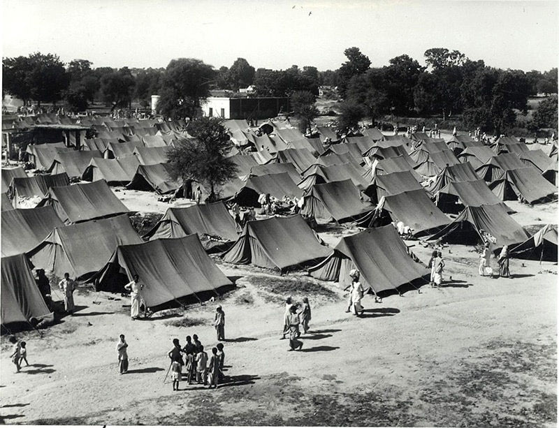 Refugees at Kingsway Camp, Delhi | Punjab Partition