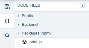 How To Print Using NPM Package print-js | Velo by Wix