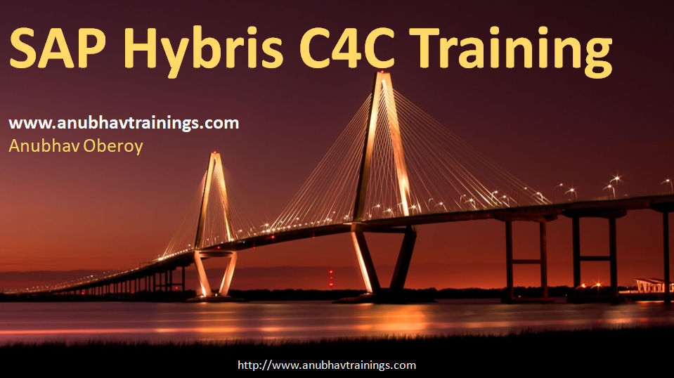 SAP Hybris VS SAP C4C | anubhavtrainings