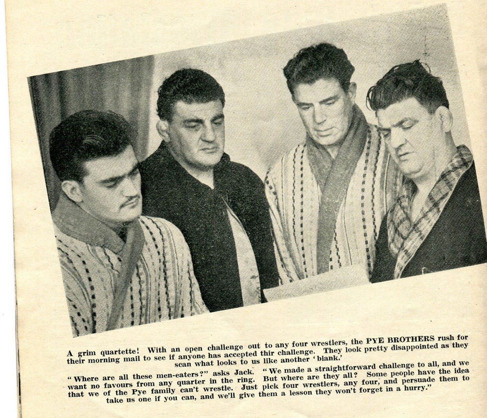 THE NOTORIOUS PYE WRESTLING FAMILY!! | Talkwrestling