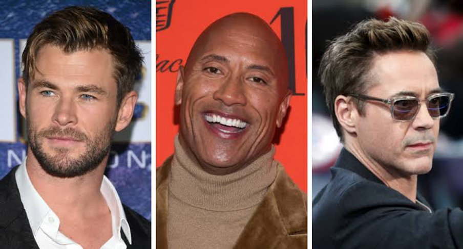 LOS ACTORES MÁS PAGADOS EN LA INDUSTRIA DEL CINE 2019