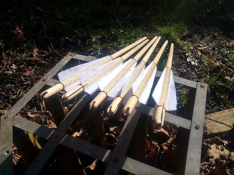 For sale! Six late medieval military arrows.