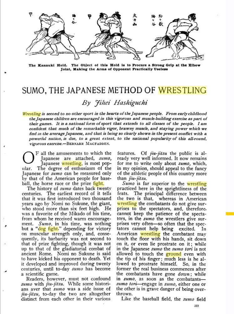 Something New. Sumo Wrestling. | Talkwrestling